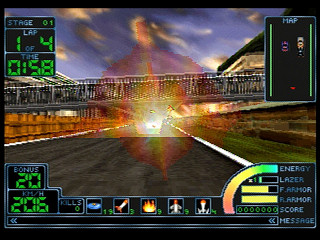 Impact Racing Sega Saturn | Japan | T-7307G | インパクトレーシング | Game Information
